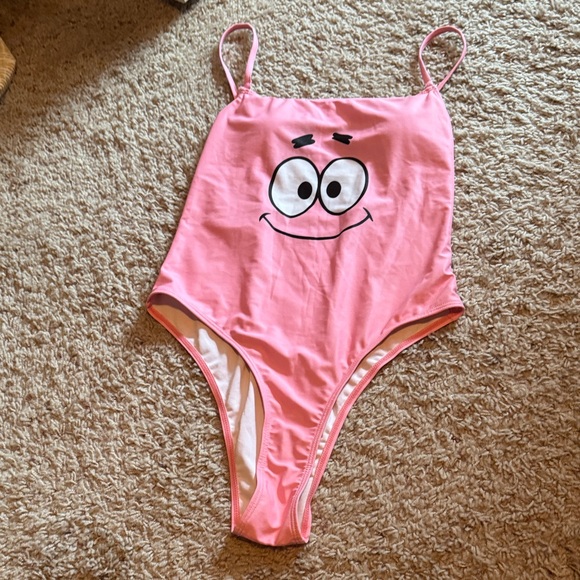 ROMWE | Swim | Spongebob Patrick Star Swim Suit Size Medium By Romwe ...